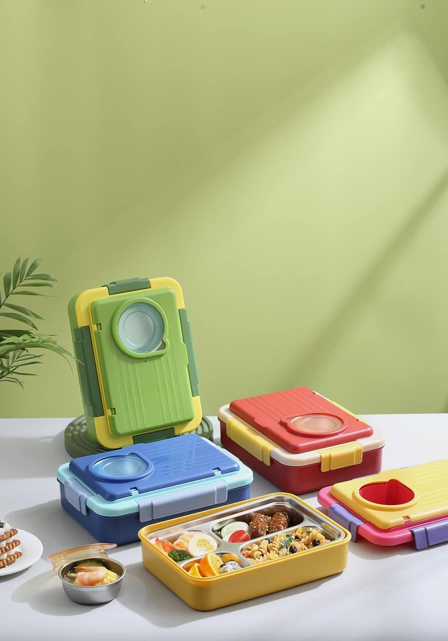stylish lunch box Silly Willy Lunch Box 4 Compartment – Anadimall